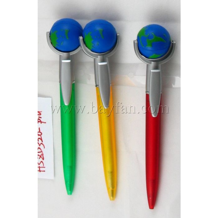 Globe Pens,Custom Globe Pens, Promotional Earth Ball Pens :: Your ...